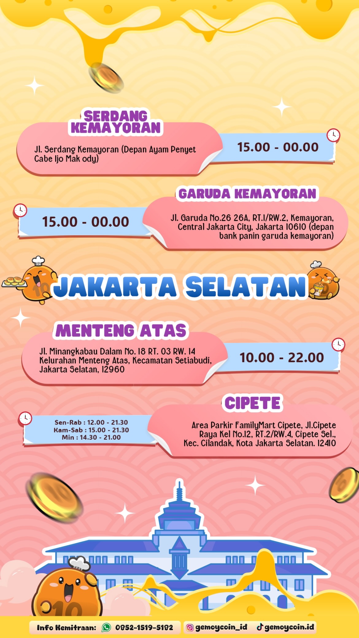 Daftar Harga dan Outlet Resmi Gemoy Coin - Gemoy Coin